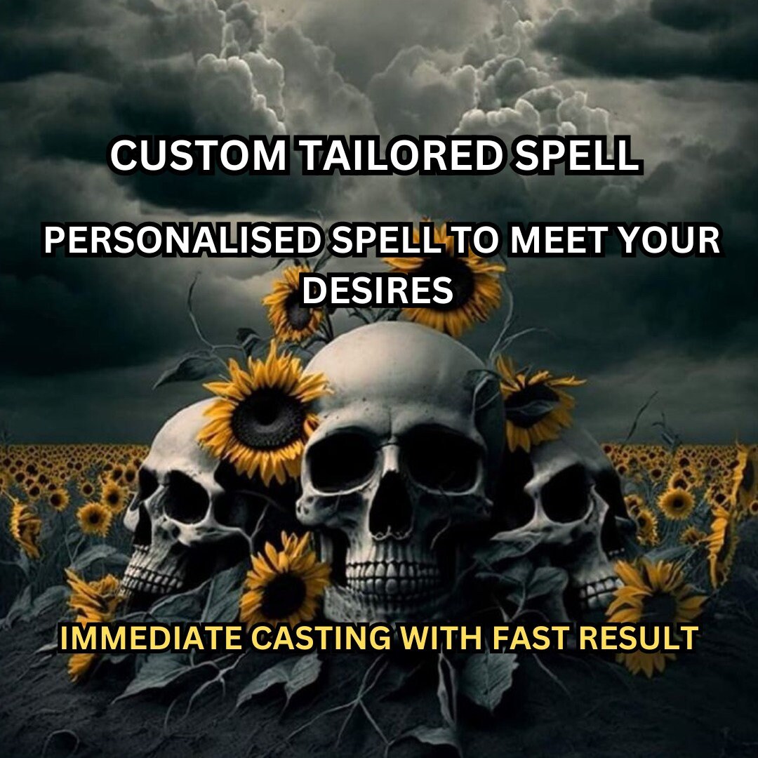 CUSTOM SPELL Custom Wish Personalized Spell Custom Spell Casting - Etsy