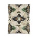 Geometric Jade Beige Comforter Modern Southwestern Navajo Blanket Jade ...