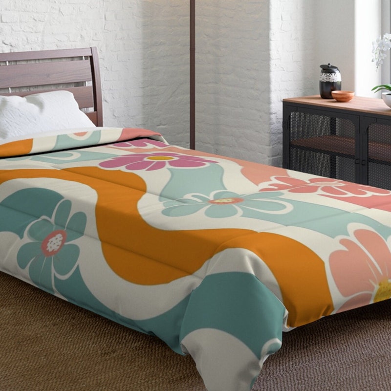 Retro Bedding - Etsy