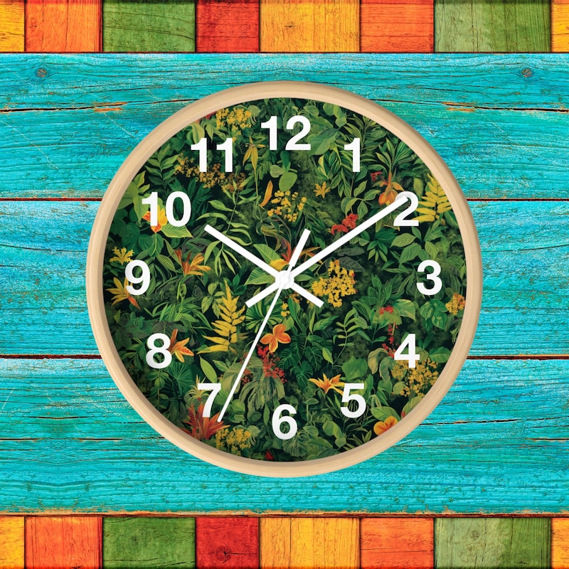 Boho Wall Clock - Etsy