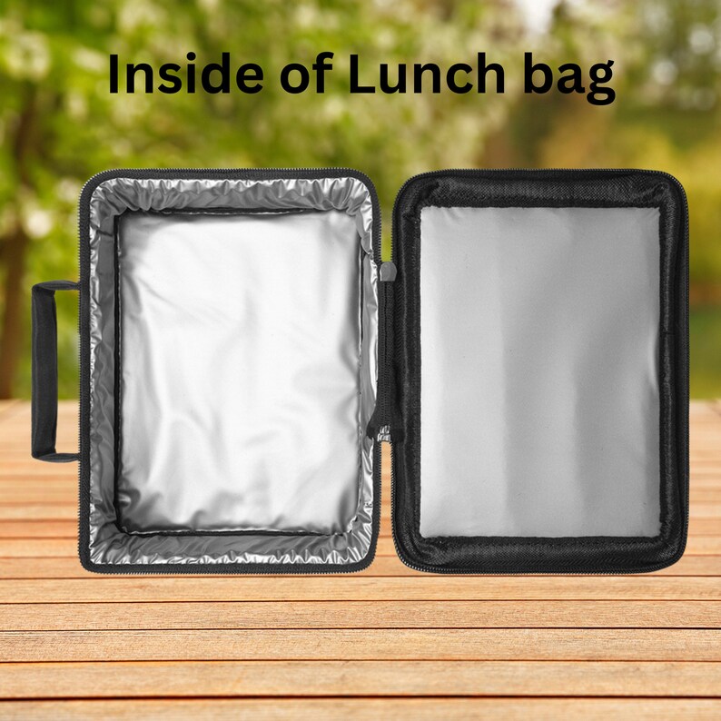 Wild Mushroom Insulated Lunch Bag Forest Core Lunch Box Reusable Lunch ...
