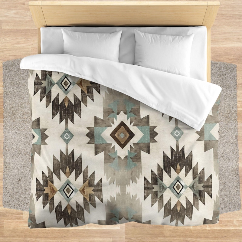 Aztec Bedding Cover - Etsy
