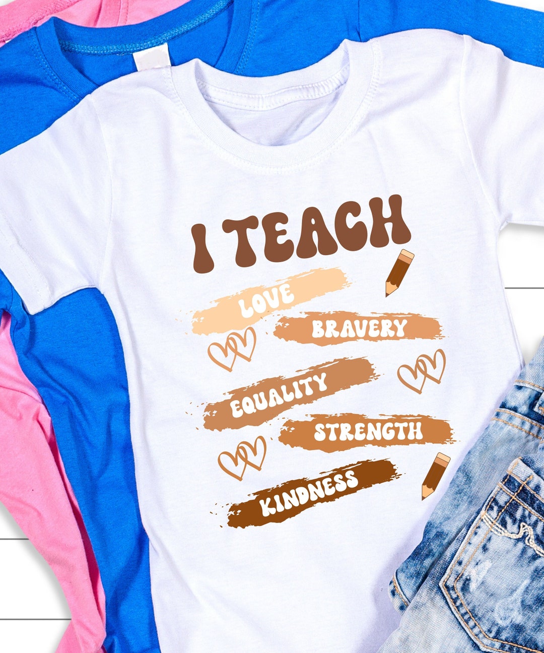 I Teach Love Bravery Equality Strength Kindness Svg Png, Black History ...