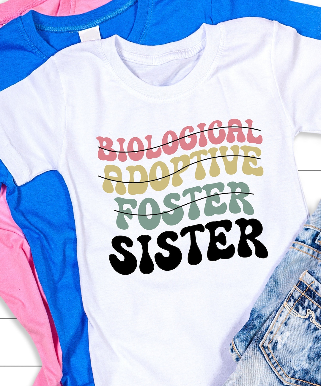 Sister Foster Care Svg Png, Biological Adoptive Foster Sister Svg ...