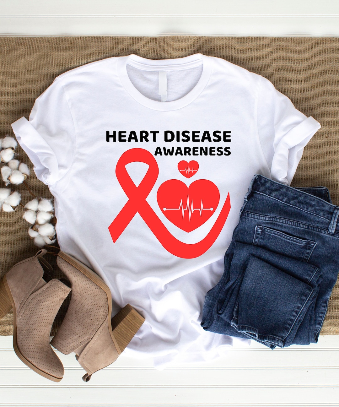 Heart Disease Awareness Svg Png , Heart Health Awareness Svg, Heart ...