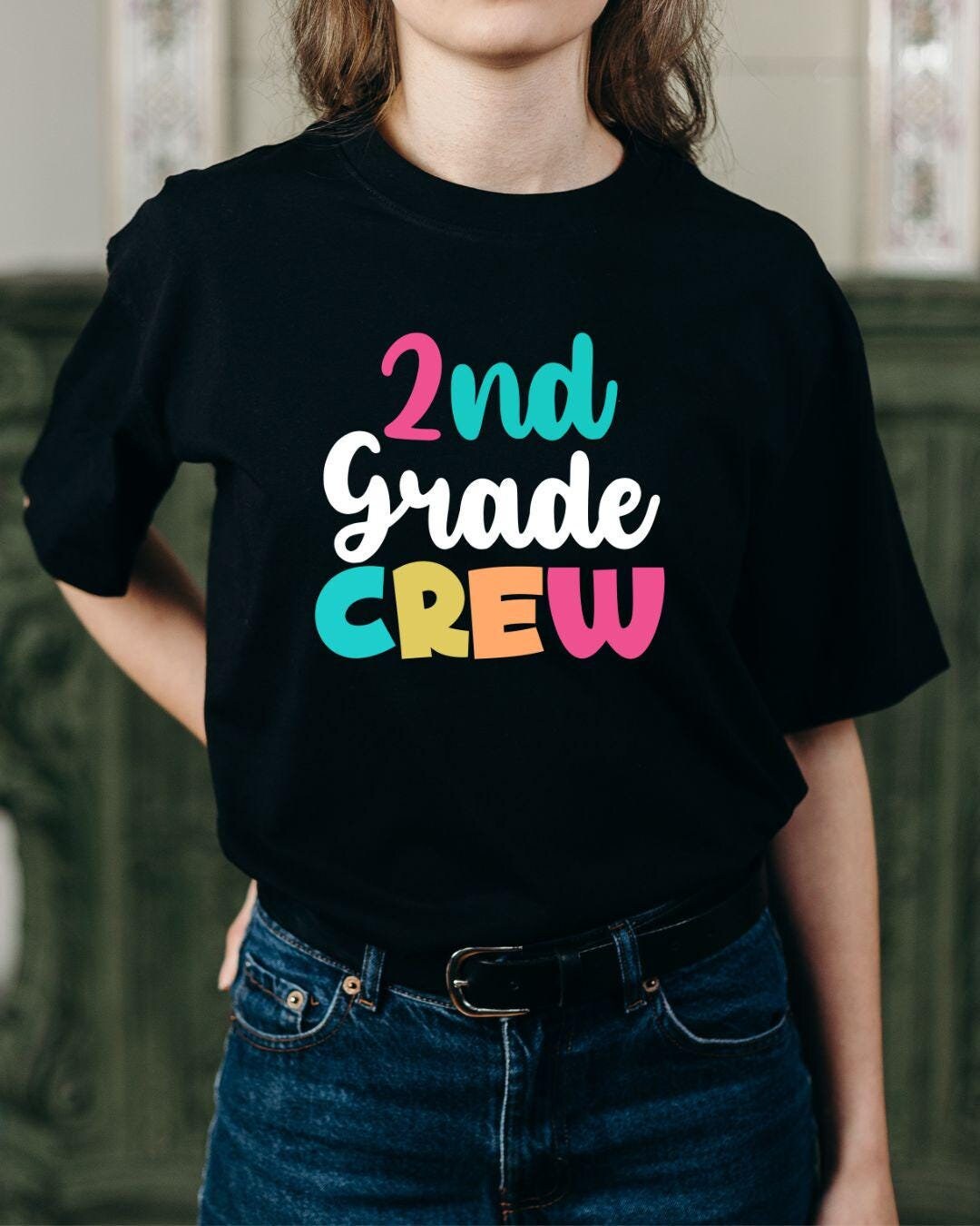 2nd Grade Crew SVG PNG, Second Grade SVG, Back to School Svg, First Day ...
