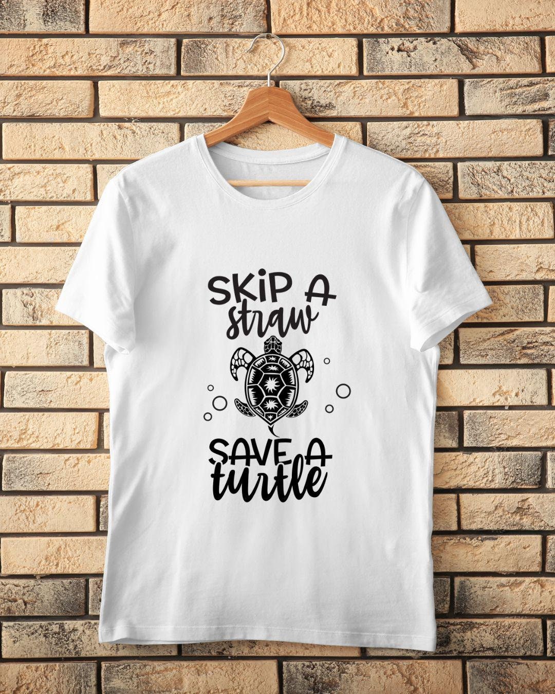 Skip A Straw Save A Turtle SVG, Png, Sea Turtle SVG, Summer Svg, Turtle ...