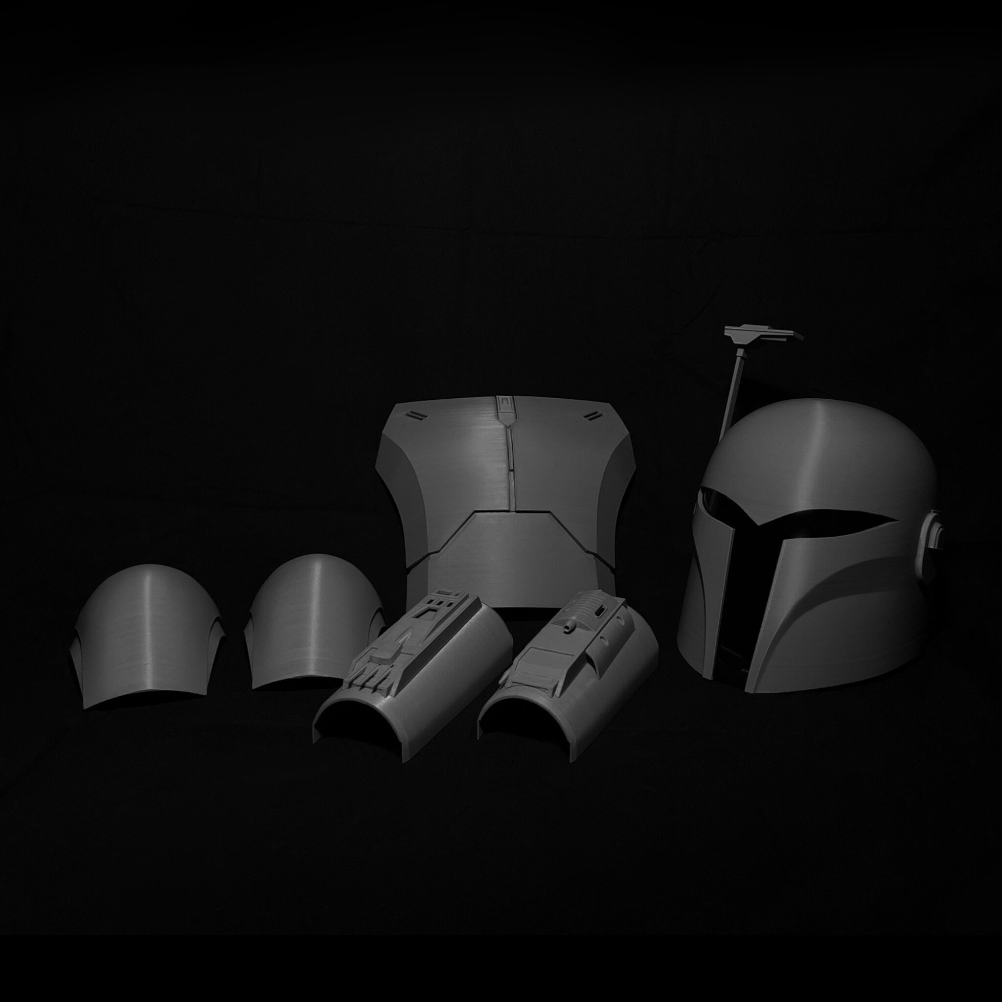 Sabine Wren Mandalorian Armor Complete Bundle Set Helmet Jetpack ...