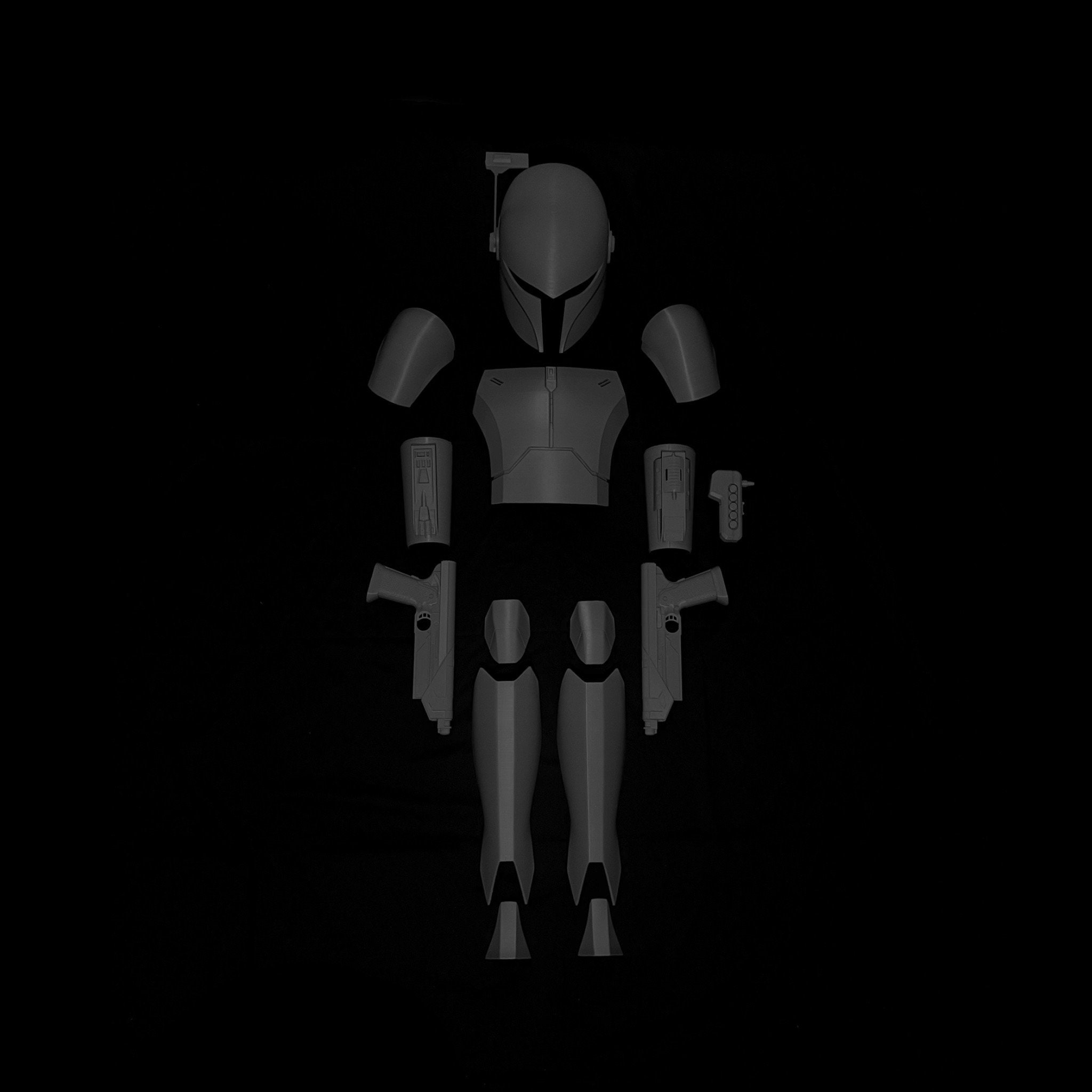 Sabine Wren Mandalorian Armor Complete Bundle Set Helmet Jetpack ...