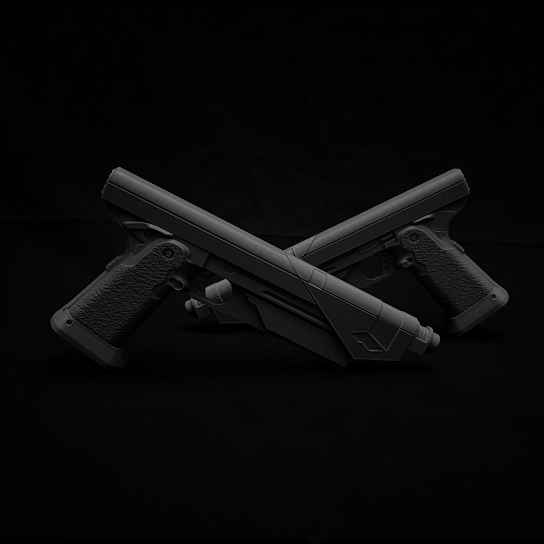 Sabine Wren Westar 35 Blaster Cosplay Prop the Mandalorian Hand ...