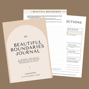The Beautiful Boundaries Journal A Journal for Creating and Maintaining ...