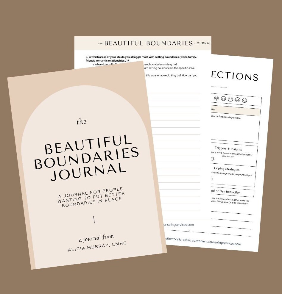 The Beautiful Boundaries Journal A Journal for Creating and Maintaining ...
