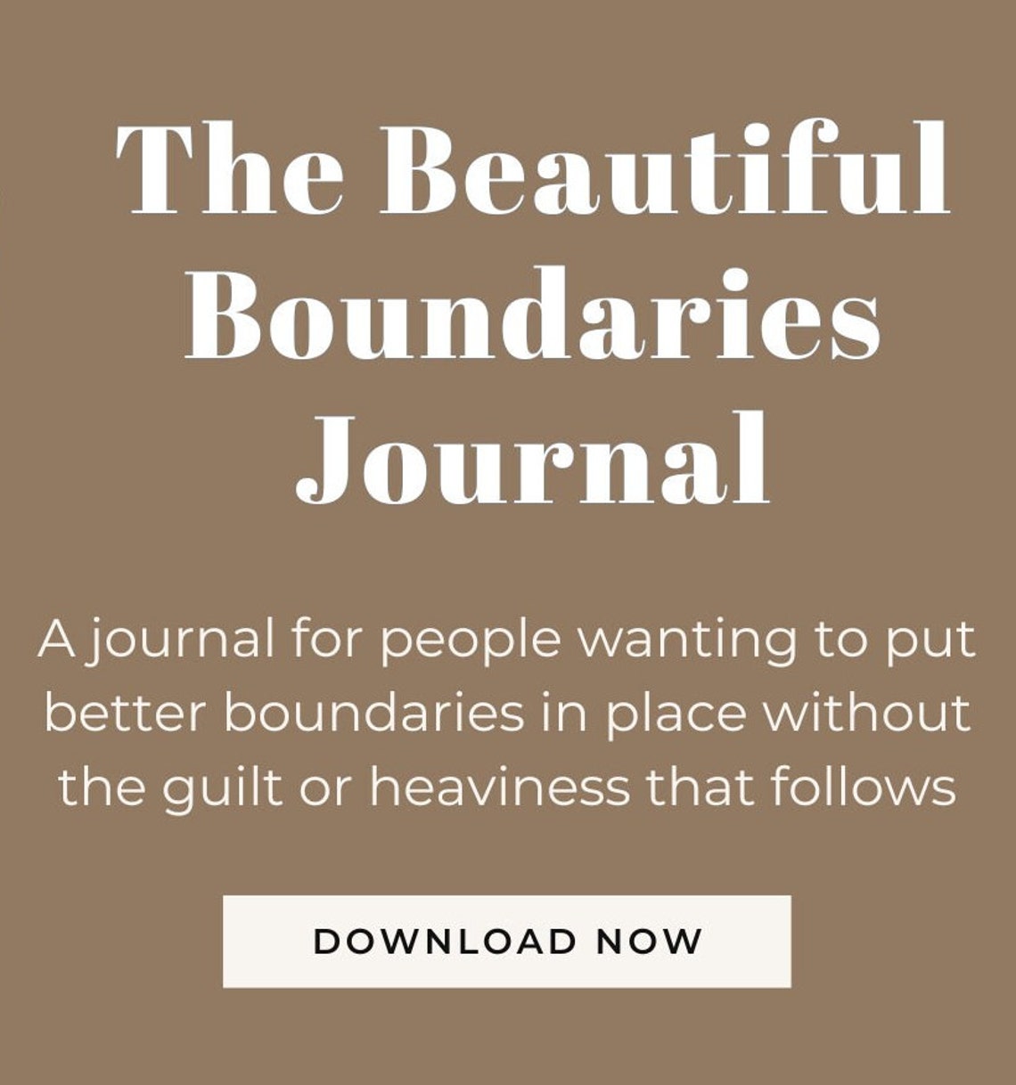 The Beautiful Boundaries Journal A Journal for Creating and Maintaining Boundaries - Etsy