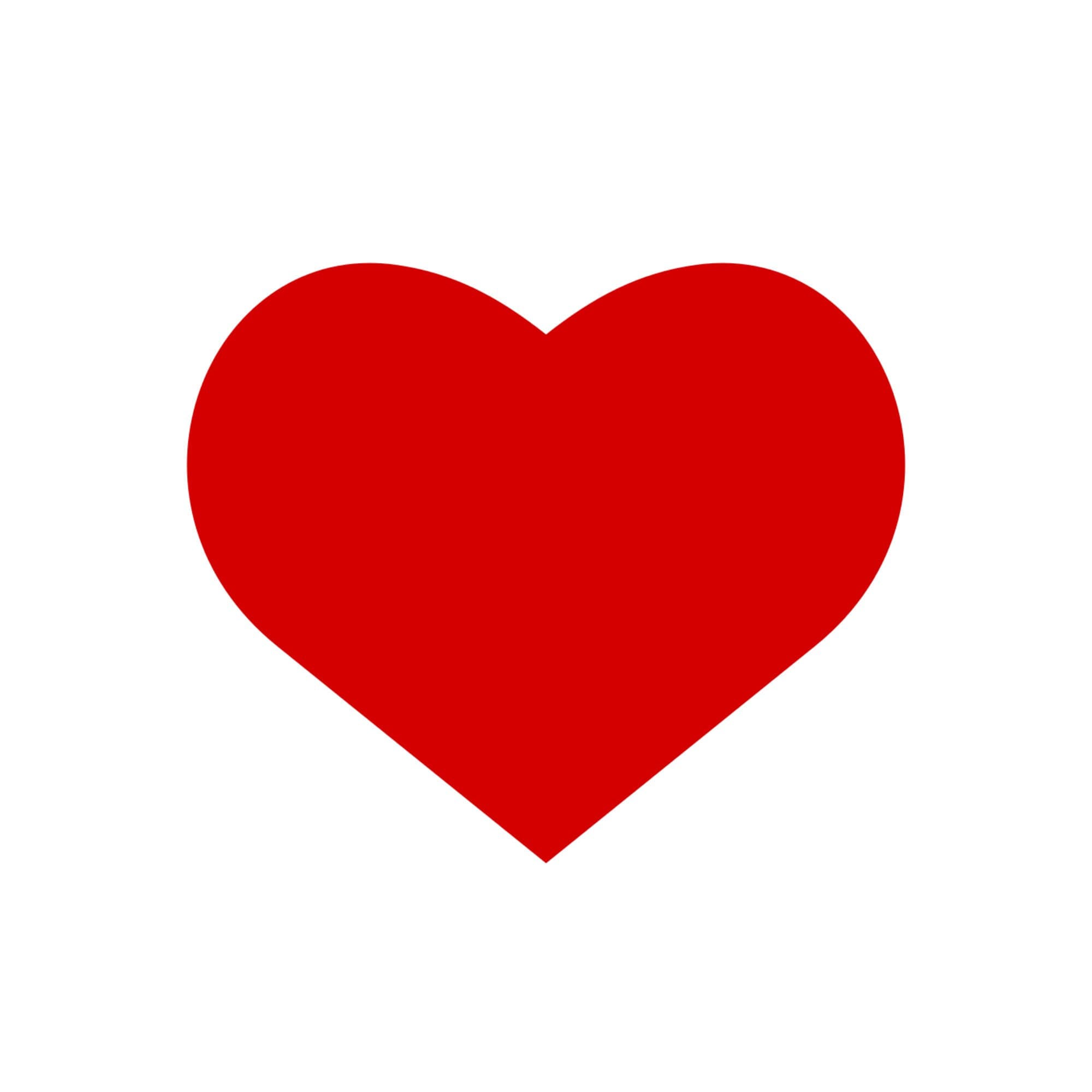 Heart Svg, Love Svg, Valentine's Day Svg, Solid Heart Svg, Heart ...