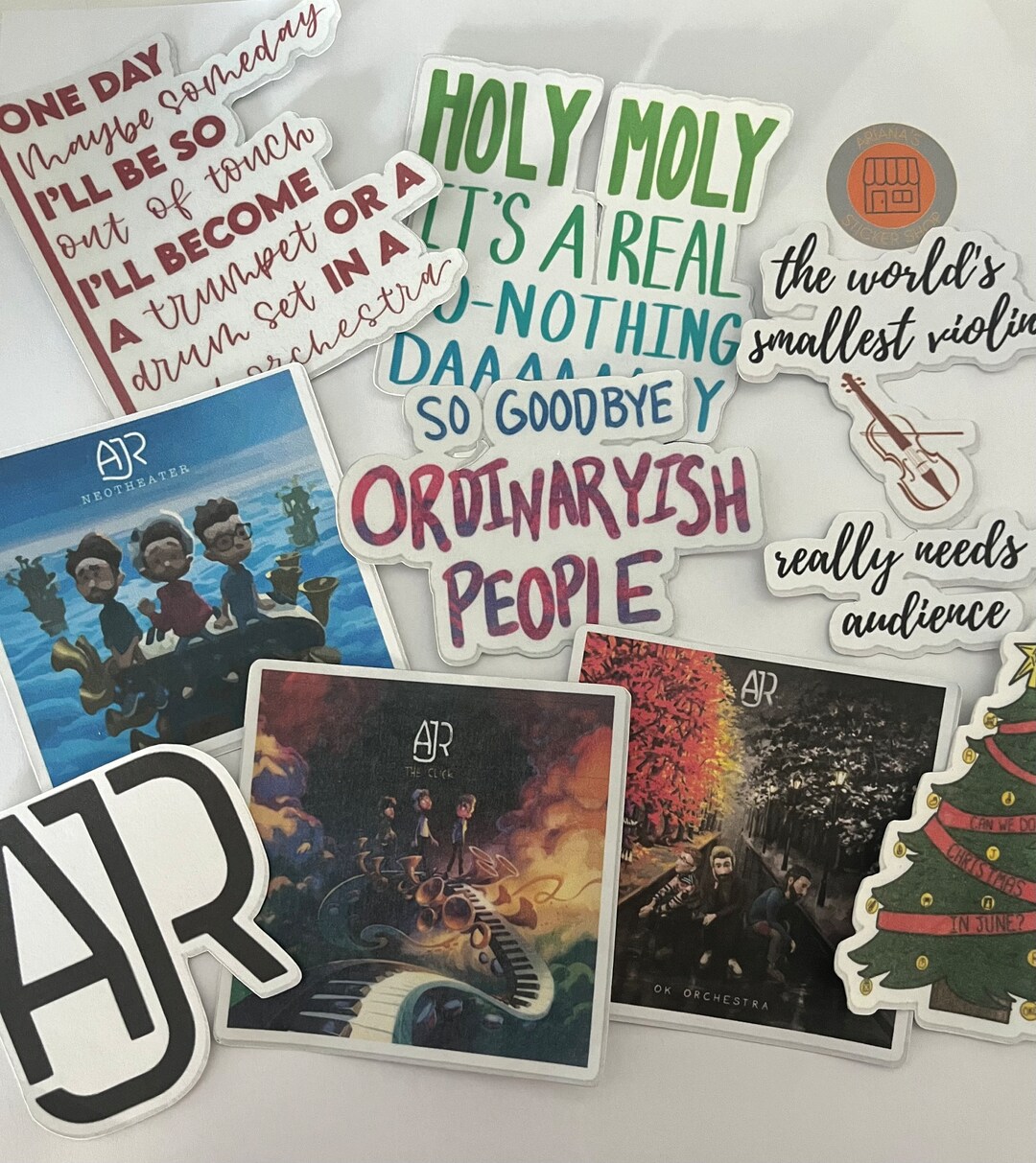 AJR Assorted Stickers Part 2 - Etsy