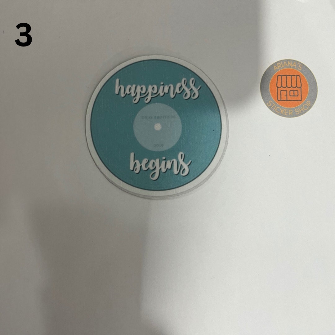 Jonas Brothers Assorted Stickers Part 2 - Etsy