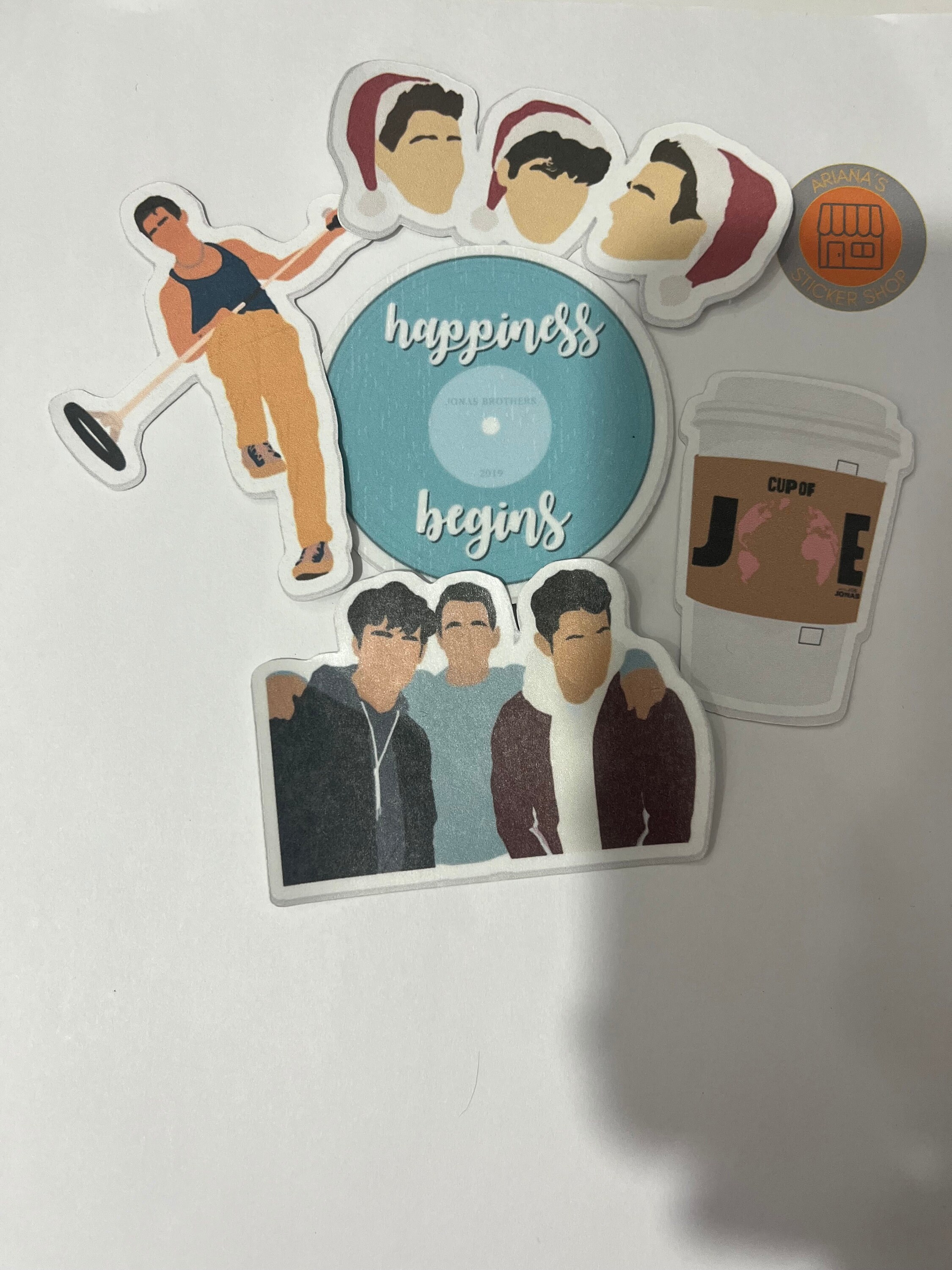Jonas Brothers Assorted Stickers Part 2 - Etsy