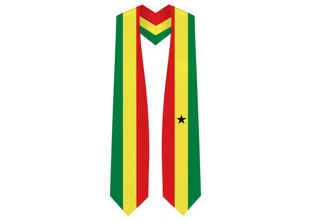 Ghana Graduation Stole Ghana Flag Sash - Etsy