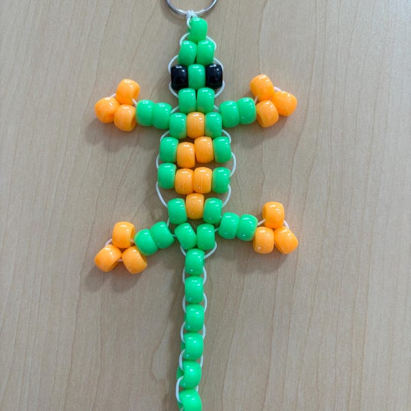 Lizard Keychain - Etsy