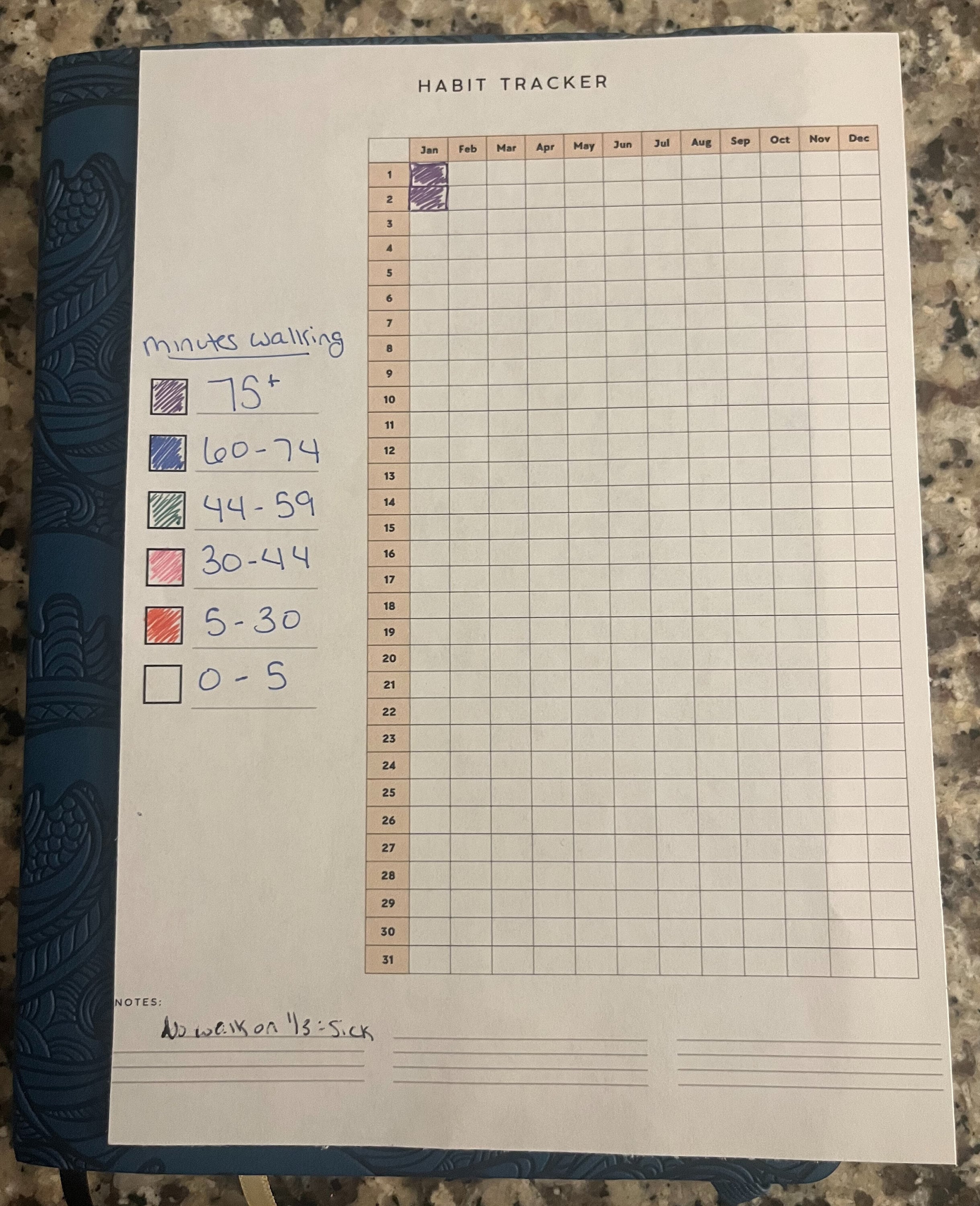 Habit Tracker for 2024 - Etsy