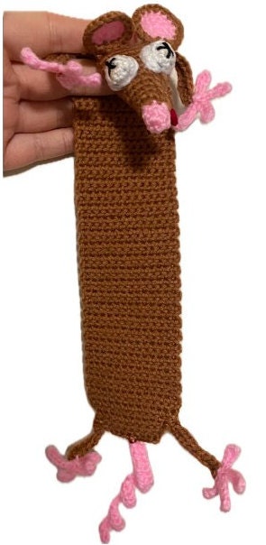 Rat Bookmark Crochet Pattern Handmade Bookmark PDF Pattern Instant ...