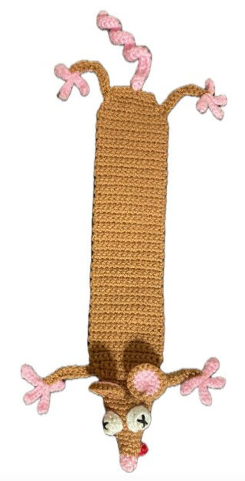 Rat Bookmark Crochet Pattern Handmade Bookmark PDF Pattern Instant ...
