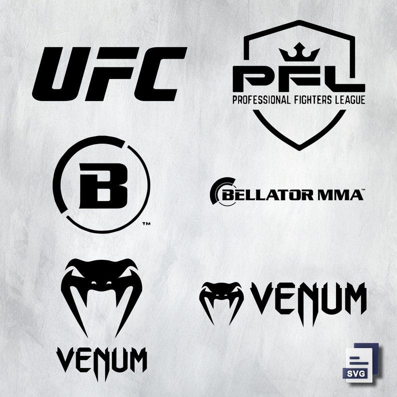 UFC SVG, Wrestling Svg, Mma Logo Svg, Bellator Logo, Ufc Svg File ...