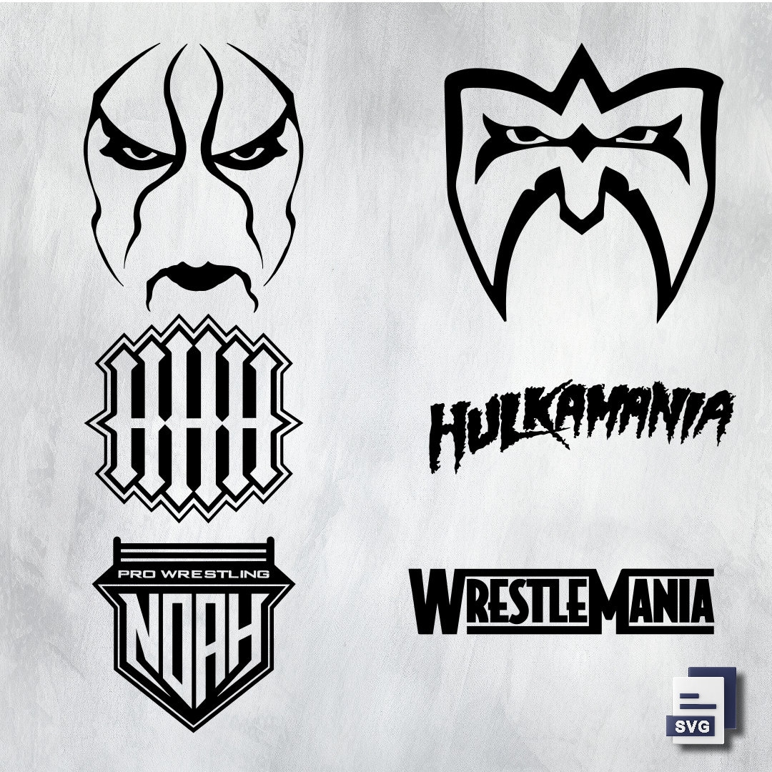 WWE SVG Wrestling Svg Wwf Wrestling Logo Wwe Wrestling - Etsy Australia
