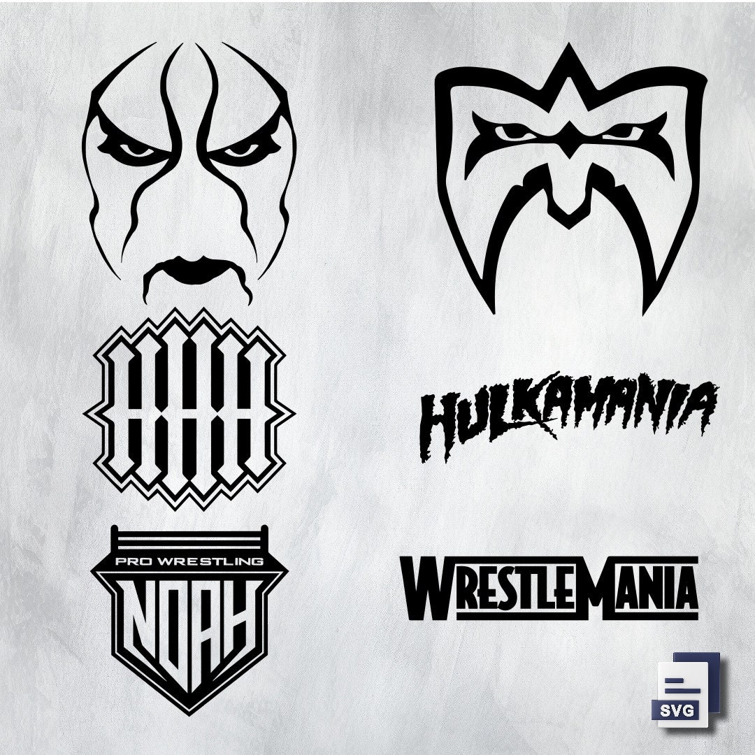 WWE SVG Wrestling Svg Wwf Wrestling Logo Wwe Wrestling - Etsy Australia