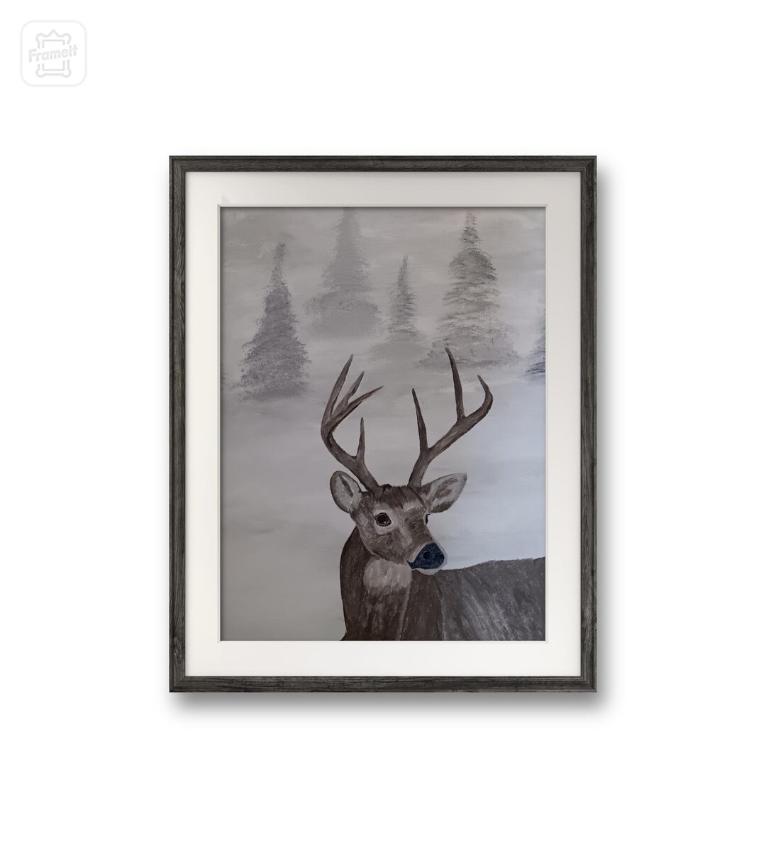 Buck Fever 11x14 Print on Hard Board - Etsy