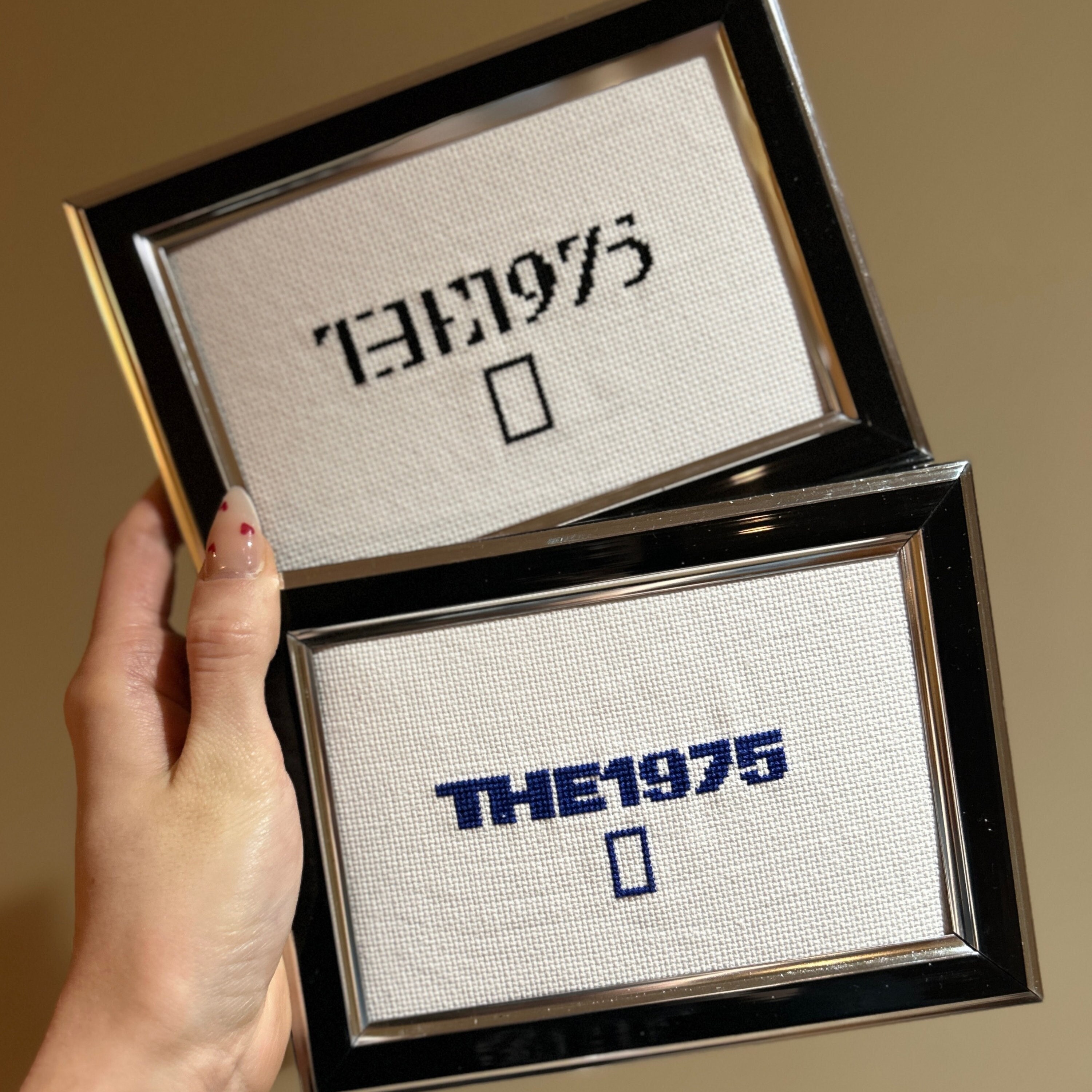 The 1975 Band Logo Cross Stitch Pattern - PDF Instant Download - Etsy