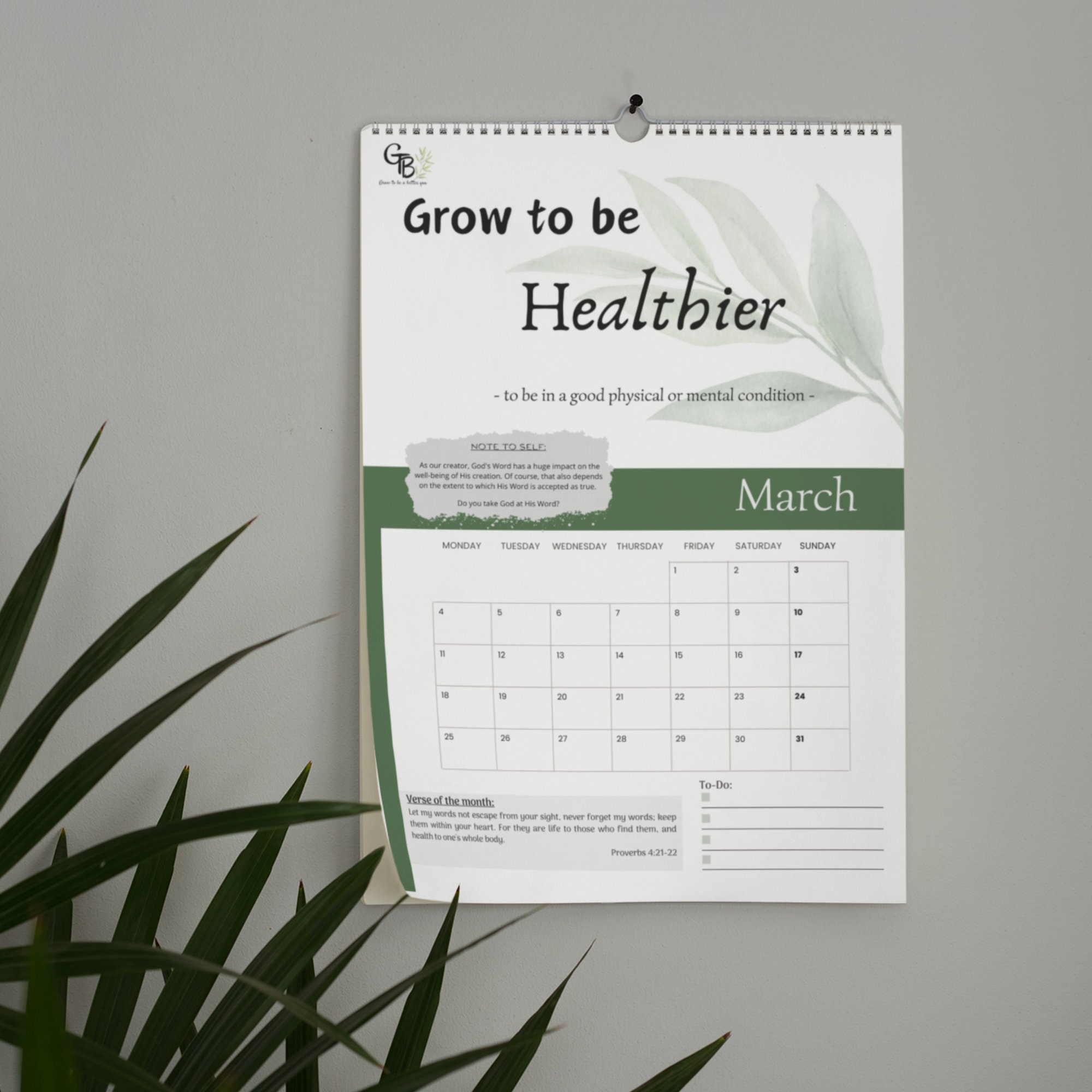 A4 Calendar 2024 | Printable Monthly Planner 2024 | Printable Calendar ...