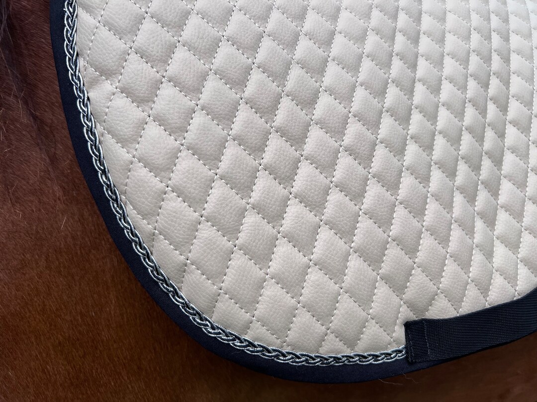 Beige Dressage Saddle Pad Horse Saddle Pad Competition Saddle Pad ...