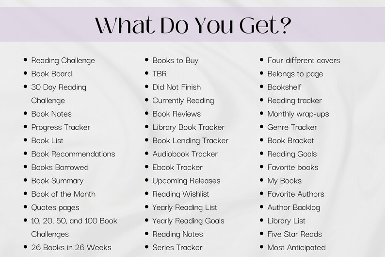 Printable Reading Journal, Reading Tracker, Reading Log, Book Tracker ...