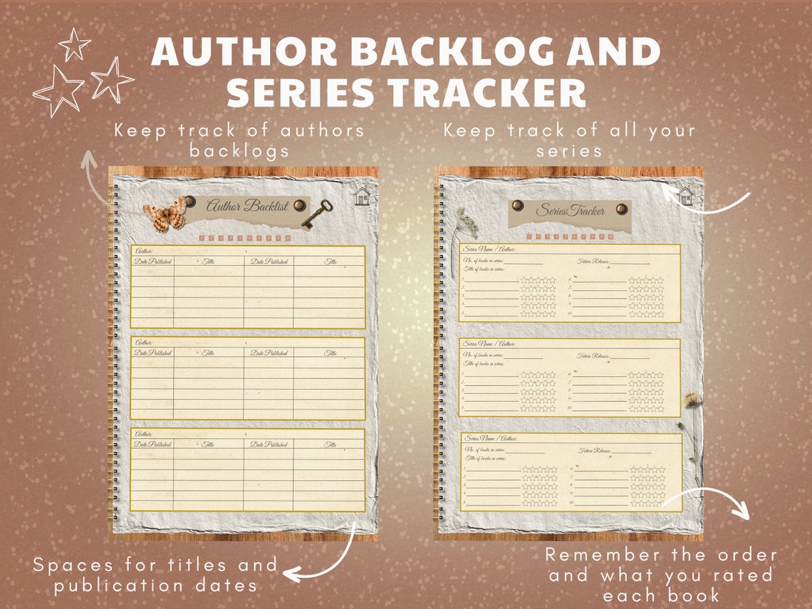 Digital Reading Journal, Digital Reading Planner, Reading Digital ...