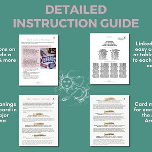 Tarot Templates, Easy to Use Tarot Reading, Digital Download PDF, Tarot ...
