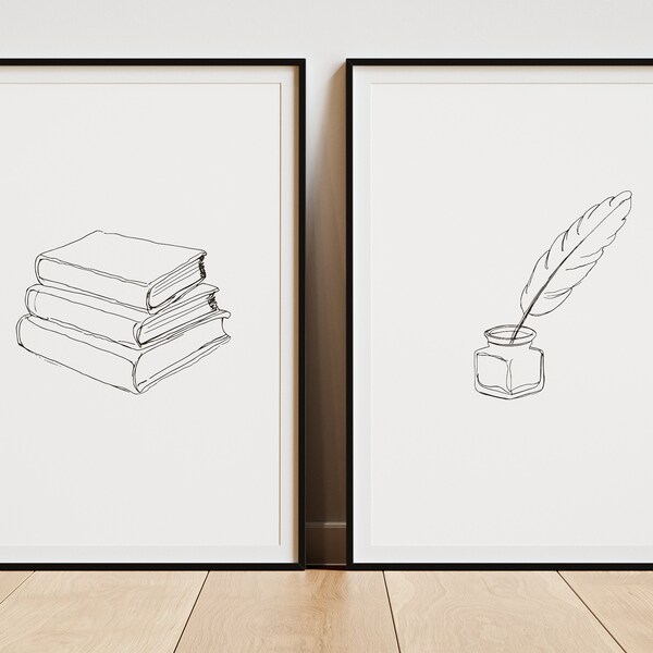 Quill and Ink - Etsy