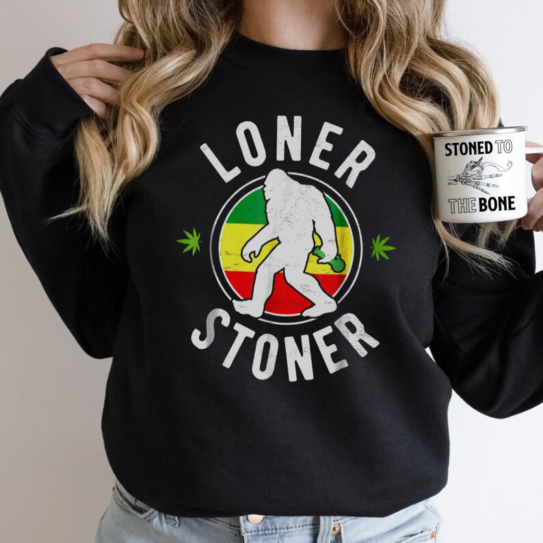 Bigfoot Stoner Loner Blunt, Weed, Cannabis, Bong, Water Pipe, Smoking ...