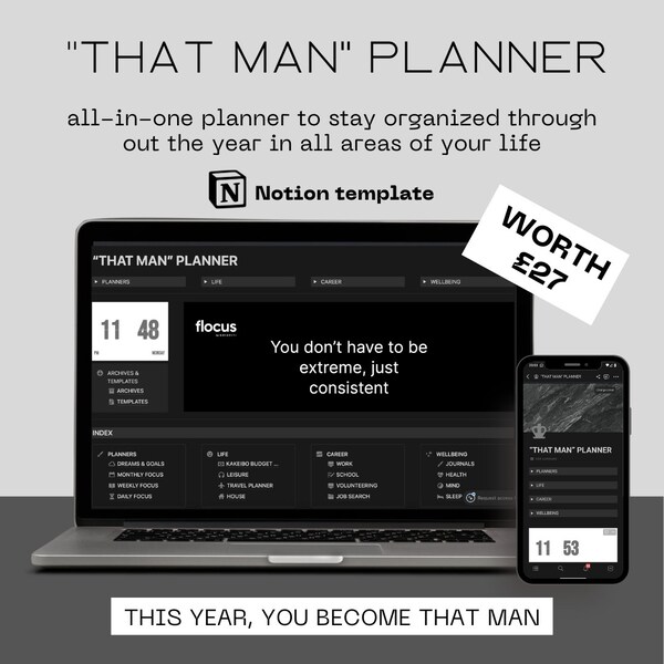 Planners for Men - Etsy