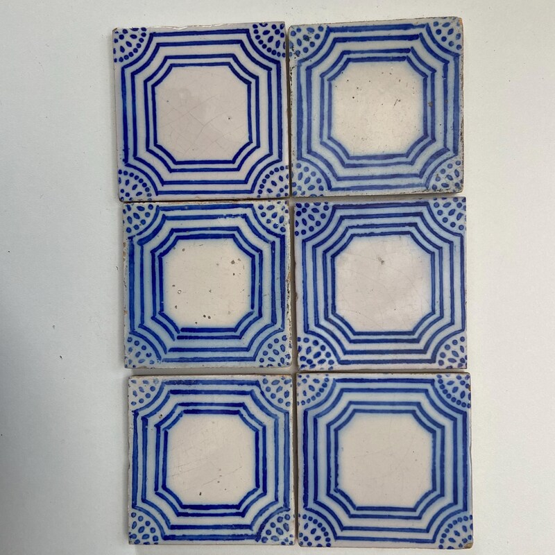 Antique French Tiles - Etsy