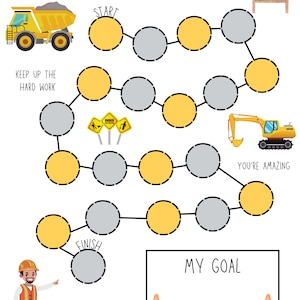 Chore Chart Motivational Chart for Kids Reward Chart for Boys Behavior ...