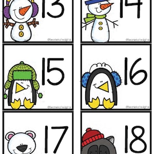 Number Matching Activity, Number Matching, Math Center Activity, Small ...