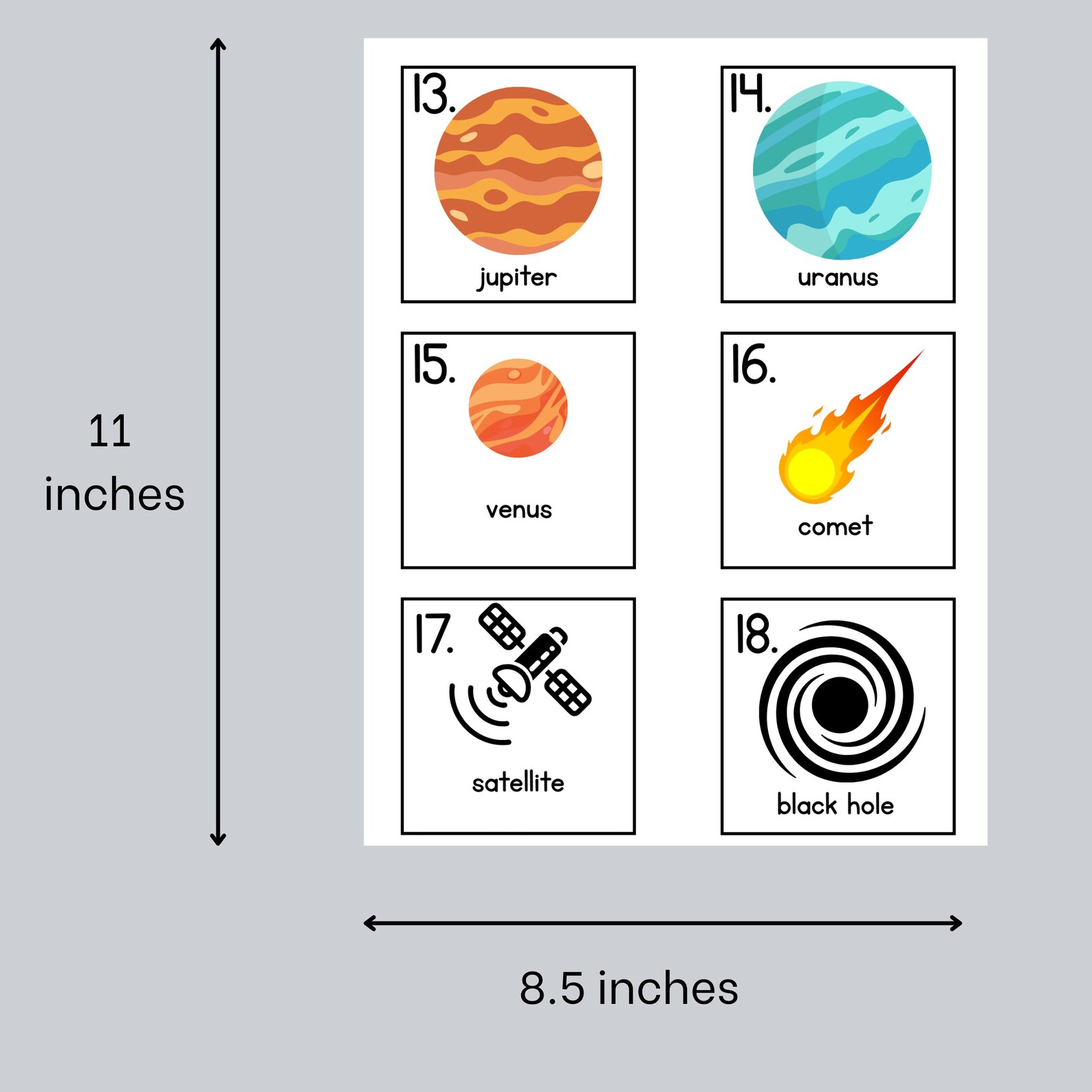 Space Write the Room Activity: Pre-k Handwriting Practice (printable ...