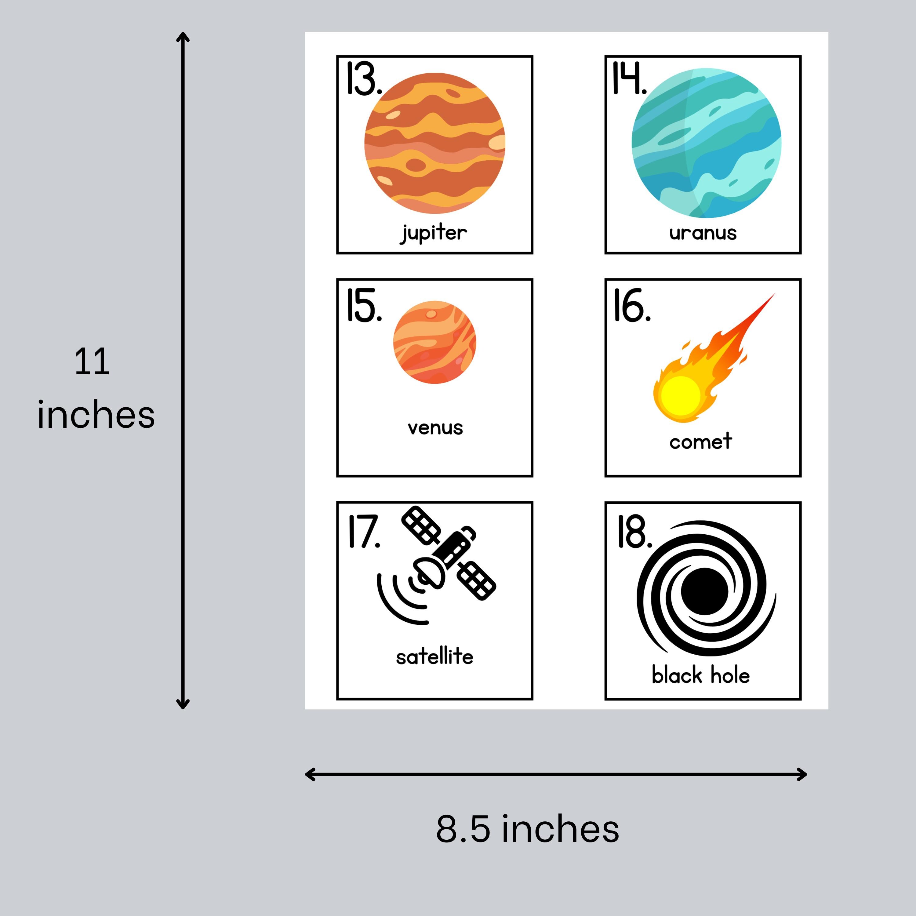 Space Write the Room Activity: Pre-k Handwriting Practice (printable ...