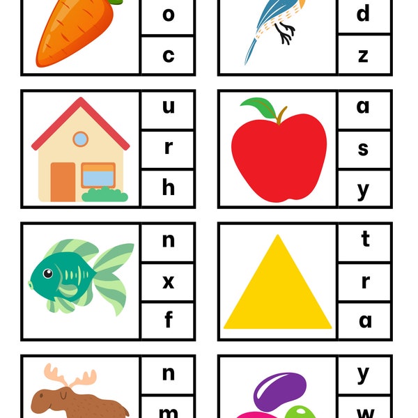 Beginning Sounds - Etsy