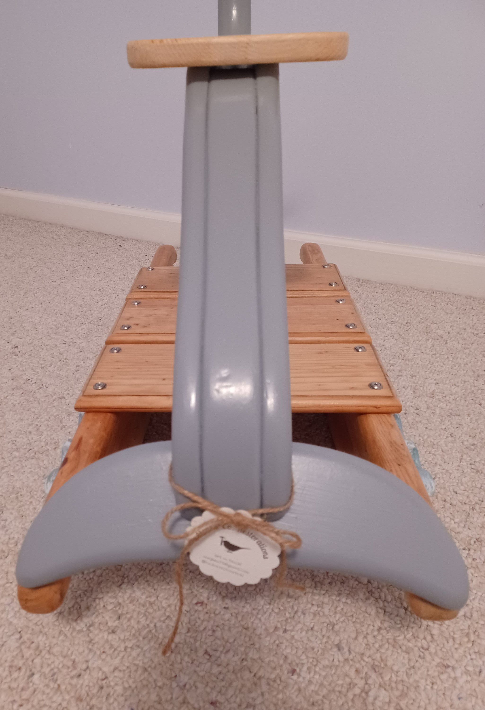 Wooden Ride on Rocking Dolphin - Etsy