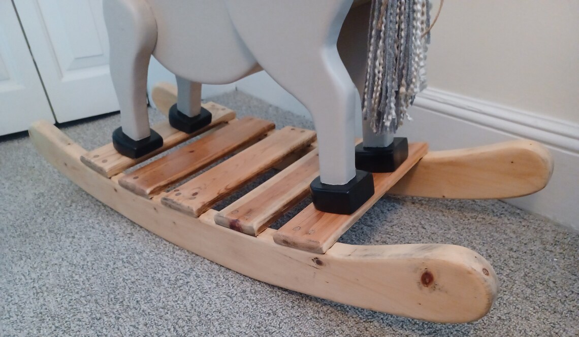 Rocking Donkey - Children's Wooden Ride on Rocking Horse - Etsy