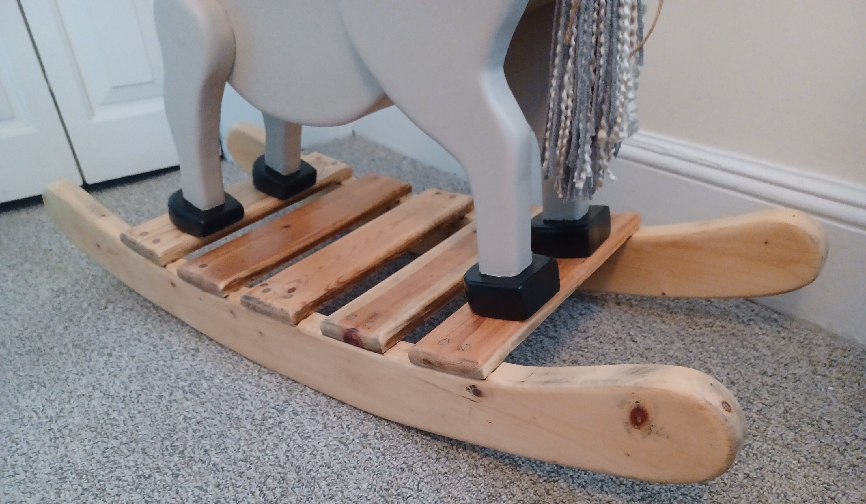 Rocking Donkey - Children's Wooden Ride on Rocking Horse - Etsy