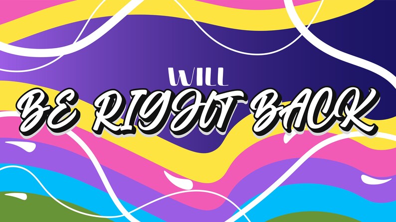 Stream Starting Soon Animated Text Overlay Hype up Your Audience and ...