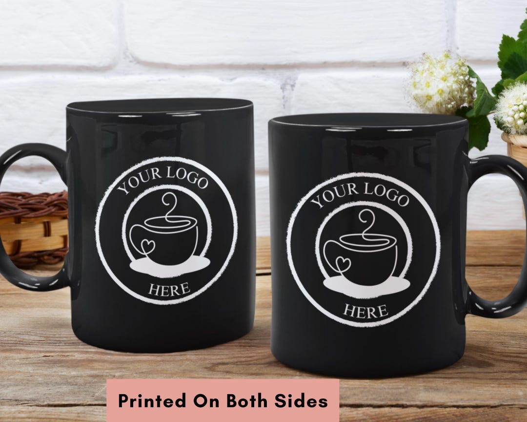 Custom Mug With Logo, Custom Logo Mug, Custom Bulk Mug, Custom Logo ...